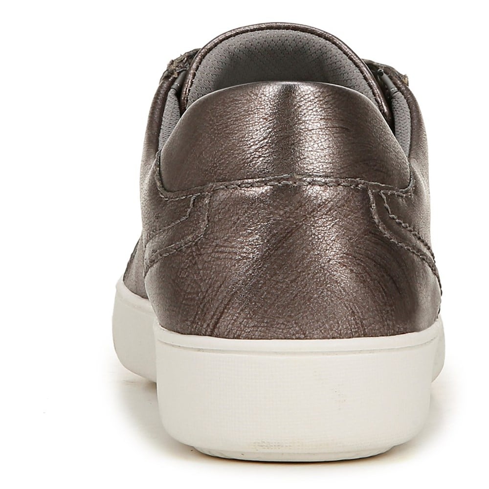 (取寄) ナチュラライザー レディース モリソン Naturalizer women Naturalizer Morrison Pewter Leather Naturalizer Women's Morrison Lace Up Sneaker | Famous Footwear