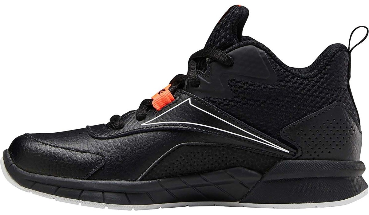 Reebok Kids' More Buckets Mid Top Basketball Shoe Little/Big Kid White ...