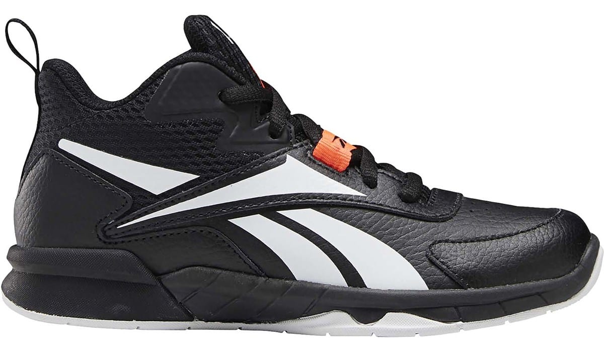 Reebok Kids' More Buckets Mid Top Basketball Shoe Little/Big Kid White ...