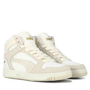 PUMA Women's Rebound High Top Court Sneaker | Famous Footwear
