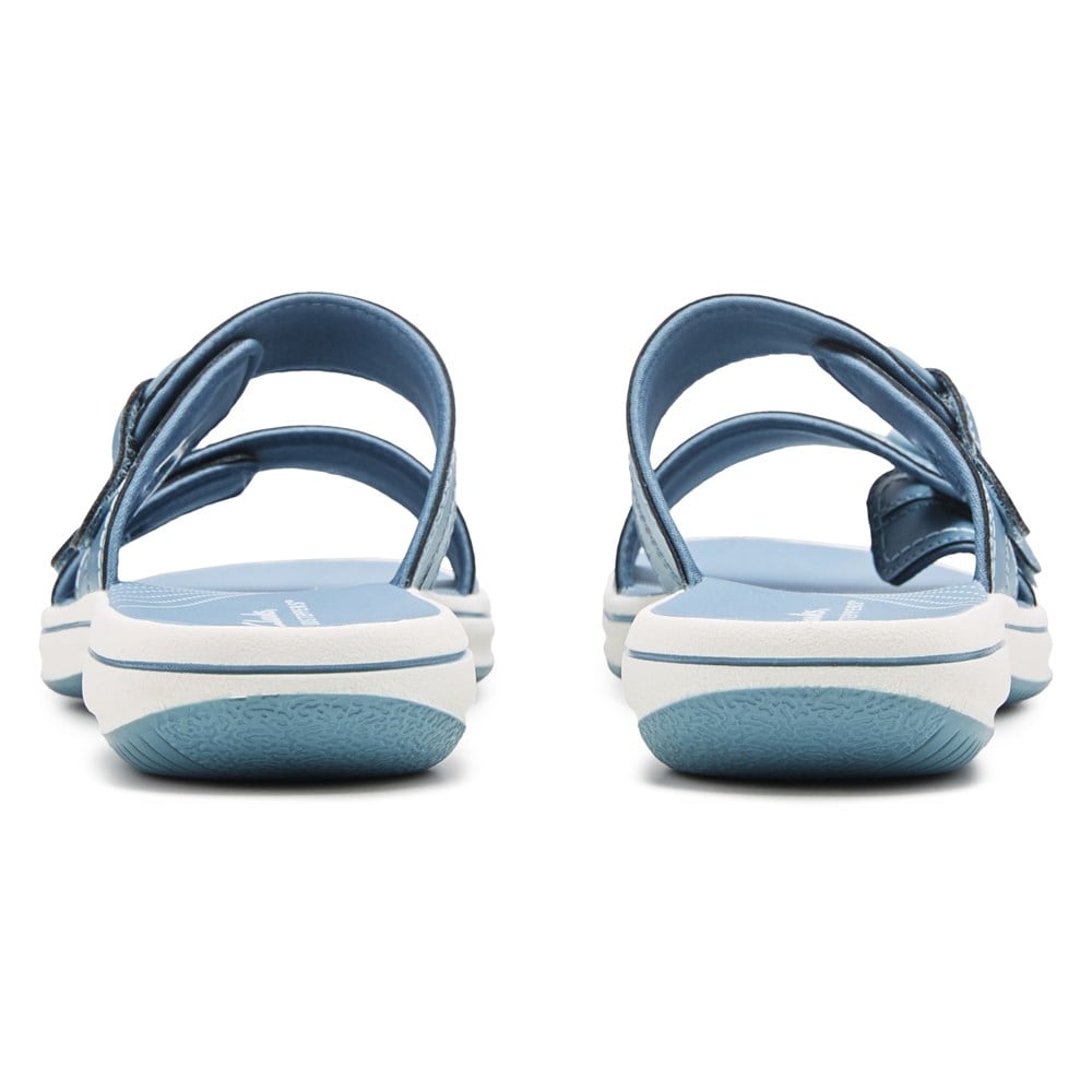 Clarks Women's Breeze Maye Cloudsteppers Slide Sandal | Famous