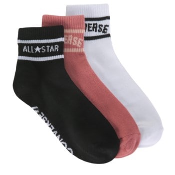 Converse Women's 3 Pack Quarter Socks | Famous Footwear