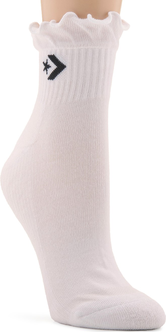 Ruffle socks with converse store