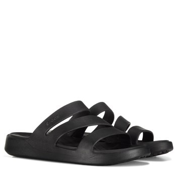 Crocs Women's Getaway Strappy Slide Sandal | Famous Footwear