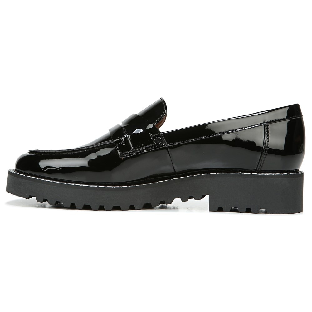 (取寄) フランコ サルト レディース カサンドラ Franco Sarto women Cassandra Navy Patent Synthetic Franco Sarto Women's Cassandra Loafer | Famous Footwear