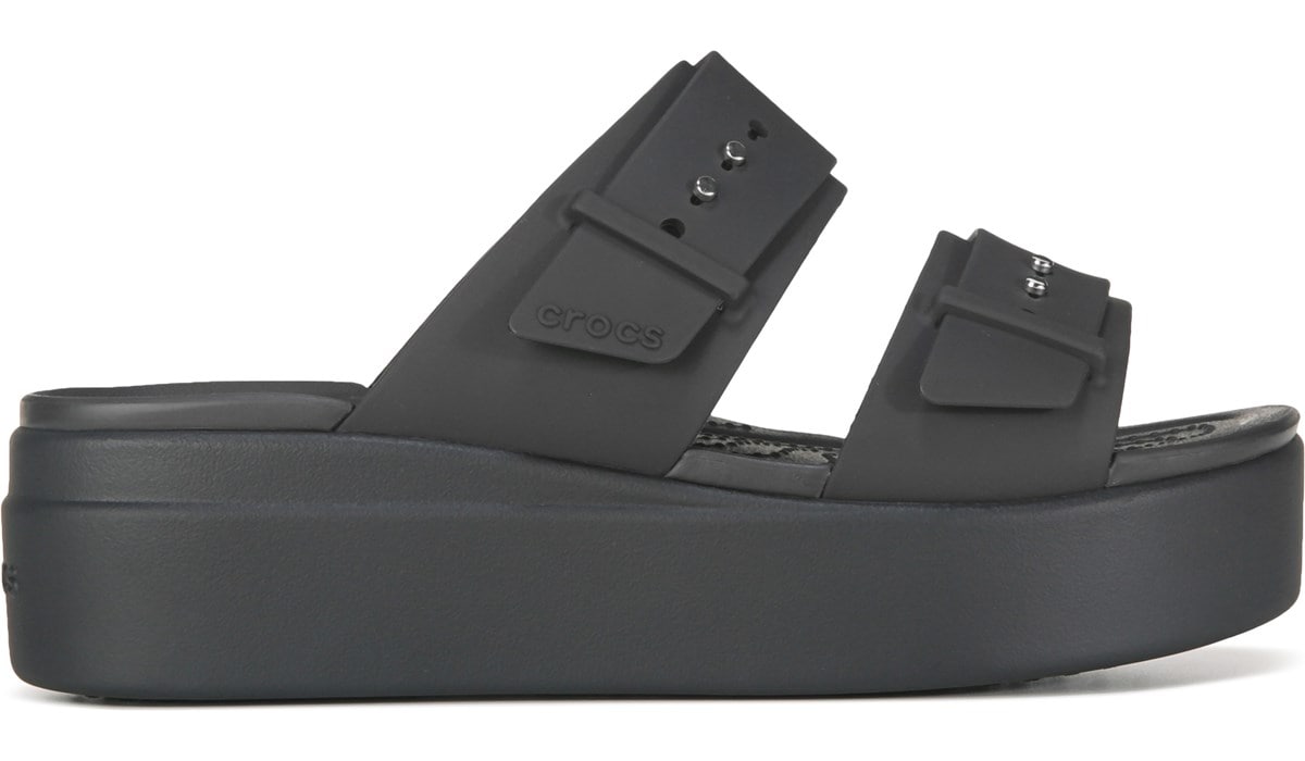 Crocs Women's Brooklyn Buckle Platform Sandal | Famous Footwear