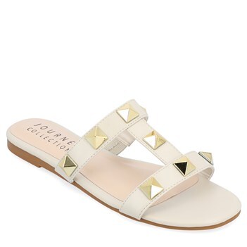 Journee Collection Women's Kendall Slide Sandal | Famous Footwear