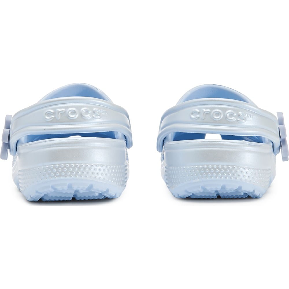 Light Blue Crocs Lined