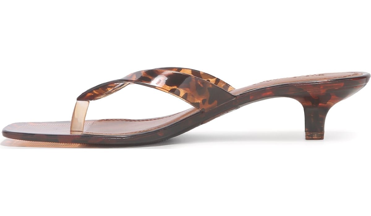 Steve Madden Women's Tracie J Thong Kitten Heel Sandal | Famous Footwear